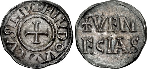 CNG: The Coin Shop. CAROLINGIANS. Louis 'le Pieux' (the Pious). As ...